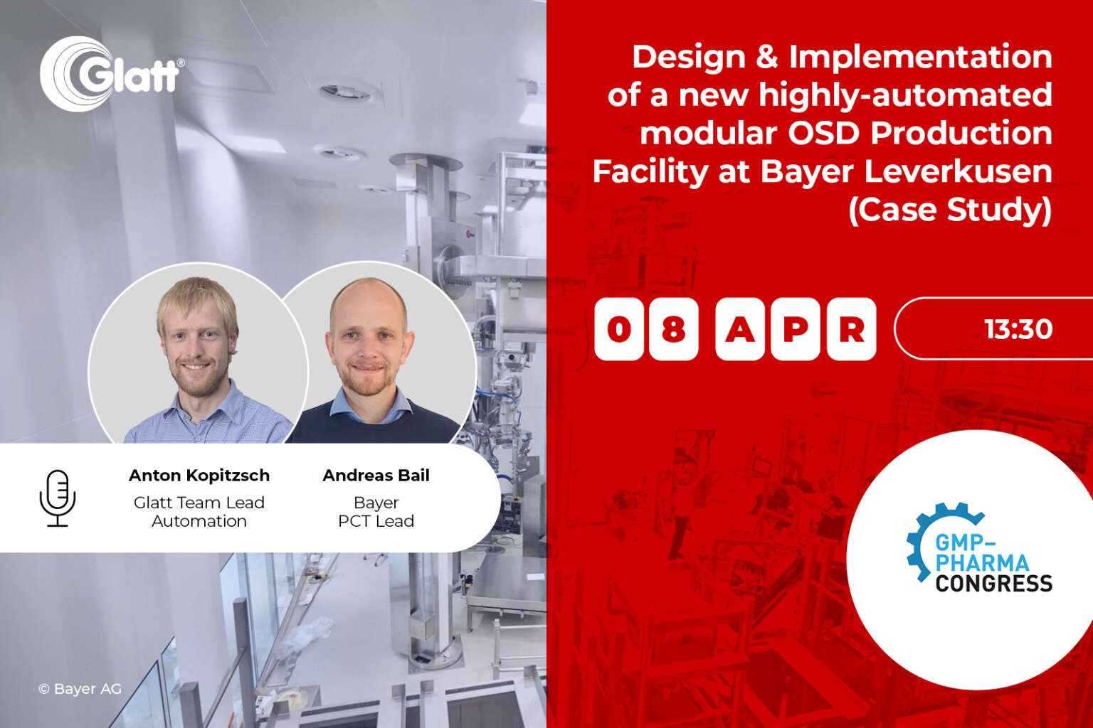 Glatt Pharma+Biotech Process & Plant Engineering